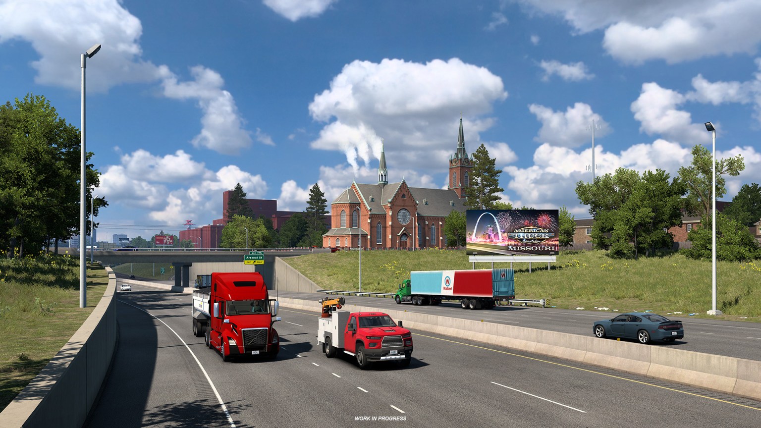 American Truck Simulator Reveals St. Louis from Missouri DLC ...