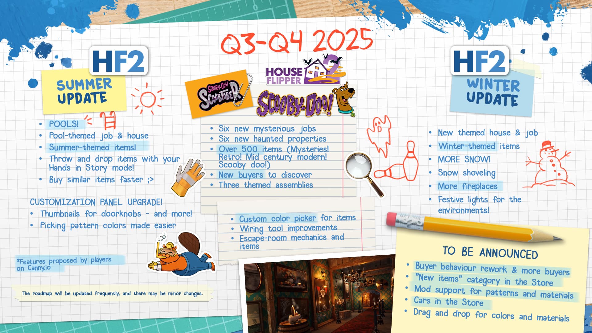 House Flipper 2 Reveals New Content Roadmap and Scooby-Doo DLC Details ...