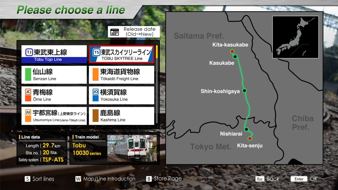 JR East Train Simulator Reveals Tobu Skytree Line and Tojo Line DLC ...