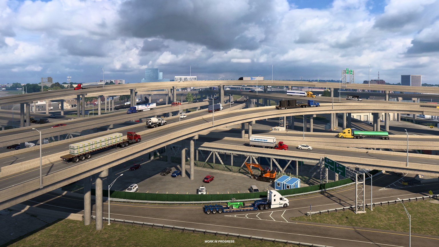 American Truck Simulator Showcases the Road Network of Louisiana DLC ...
