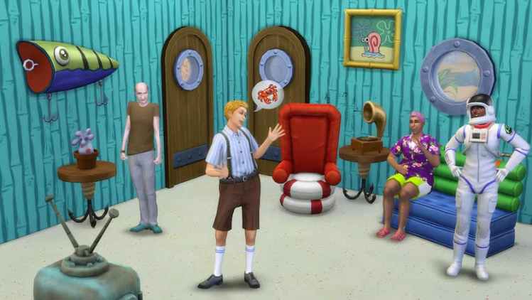 The Sims 4 Reveals SpongeBob SquarePants Bikini Bottom Bundle ...
