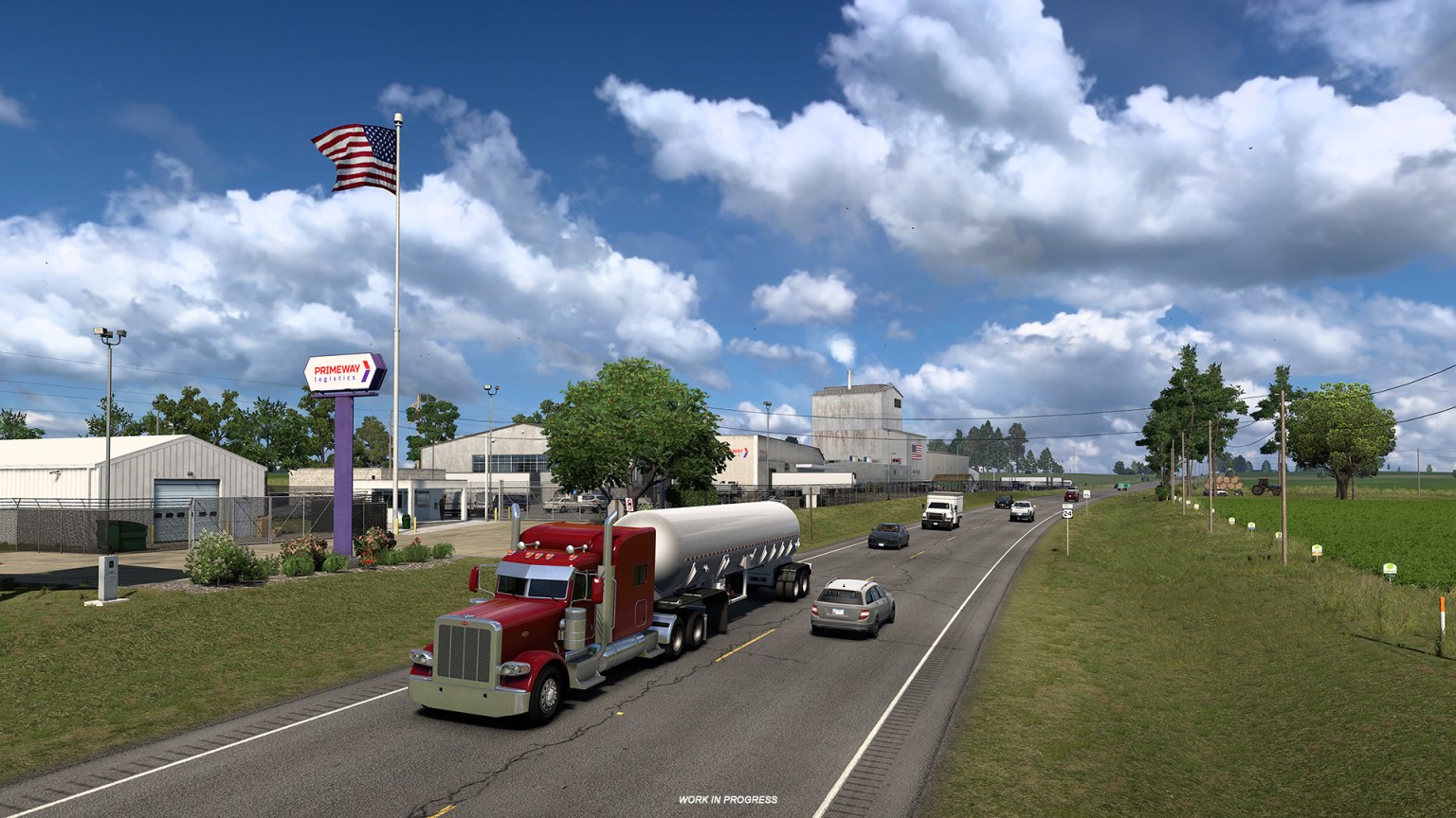American Truck Simulator Shows Settlements of Illinois DLC - Simulation ...