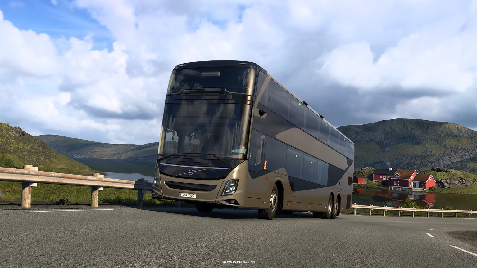 Euro Truck Simulator 2 Reveals Volvo 9700 Double Decker Coach ...