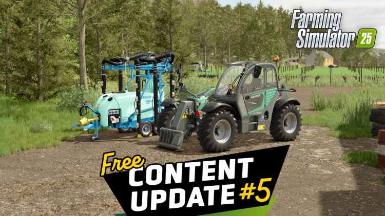 Farming Simulator 25 Free Content Update 5 and Patch 1.17 Released ...