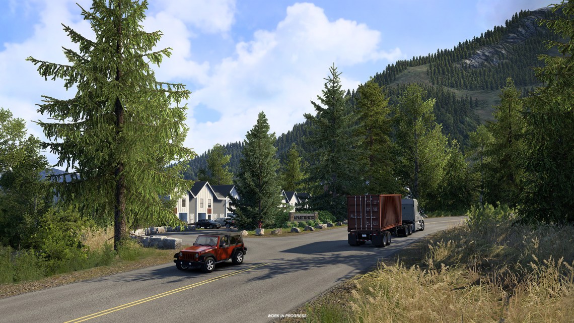 American Truck Simulator Showcases First Canadian DLC With New ...