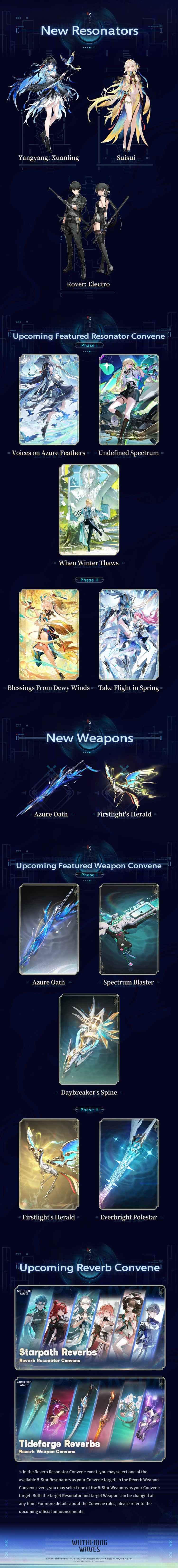 Wuthering Waves Version 3.5 Reveals New Characters, Area, Improvements ...