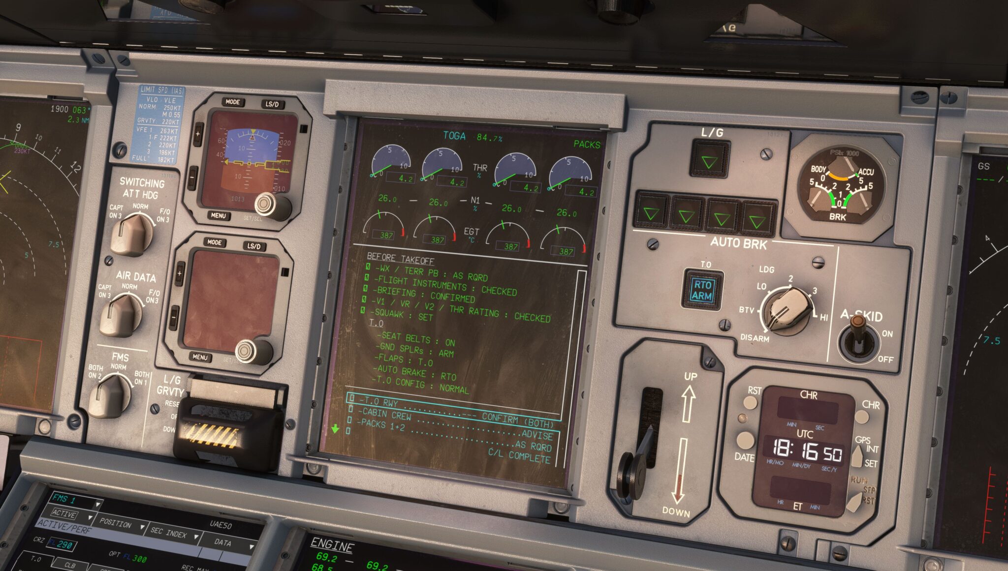 Free Microsoft Flight Simulator Airbus A380 Reveals Electronic ...